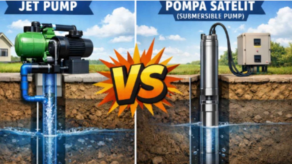Kenali 5 Perbedaan Jet Pump dan Pompa Satelit - Indoteknik.com